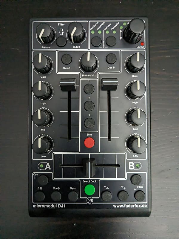 Faderfox Micromodul DJ1 - Black | Reverb