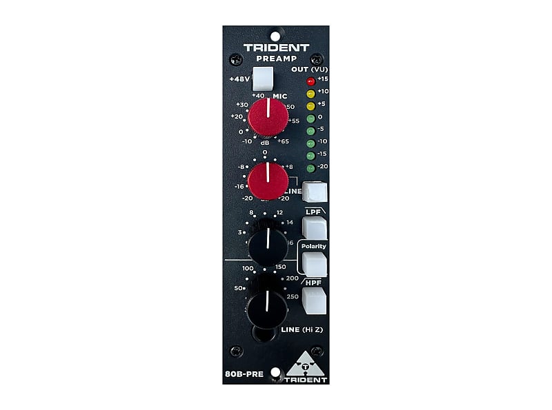 Trident Audio Developments 80B 500 Series Microphone Preamp | Reverb