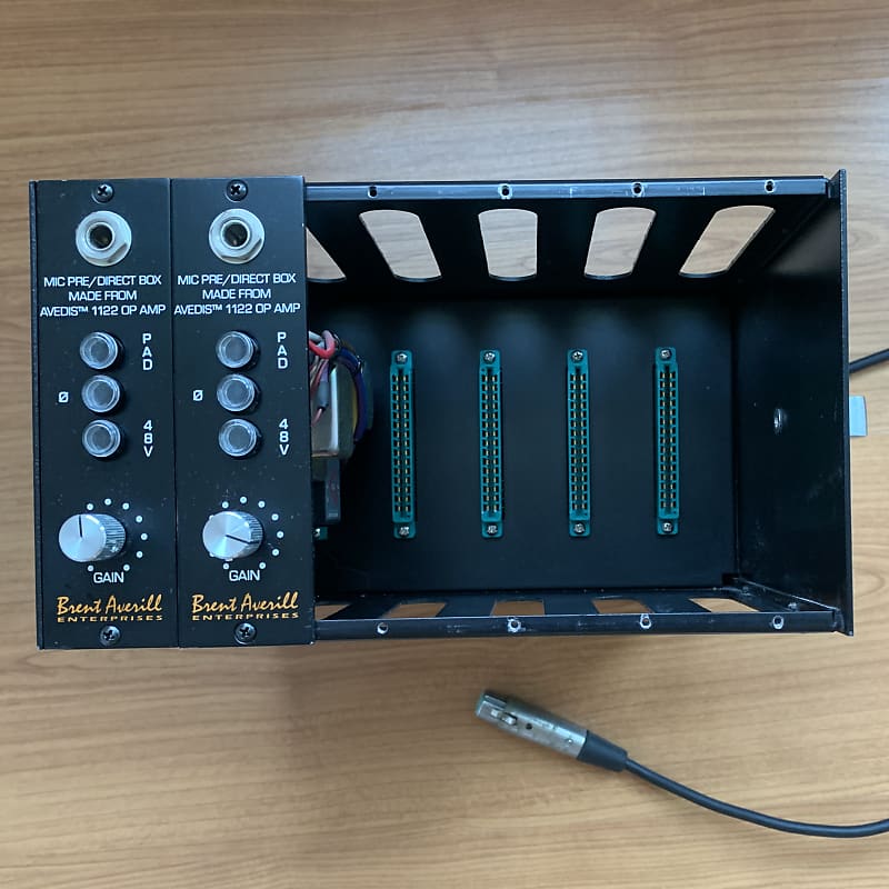 Brent Averill 500 Series 1122 OP Amp Mic Pres and 6 Slot | Reverb