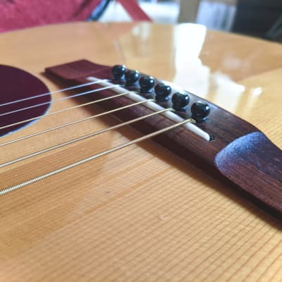 Vintage 1970’s Epiphone FT550 MIJ 3-pc back w/ Hardshell | Reverb