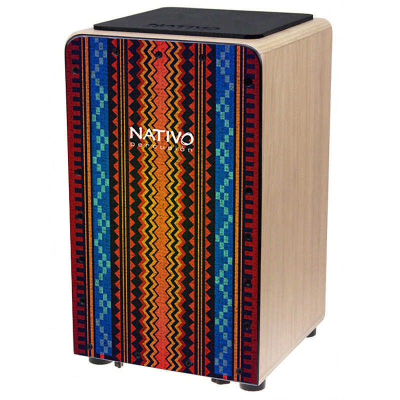 Nativo Studio Series Cajon with Etnia Frontplate | Reverb