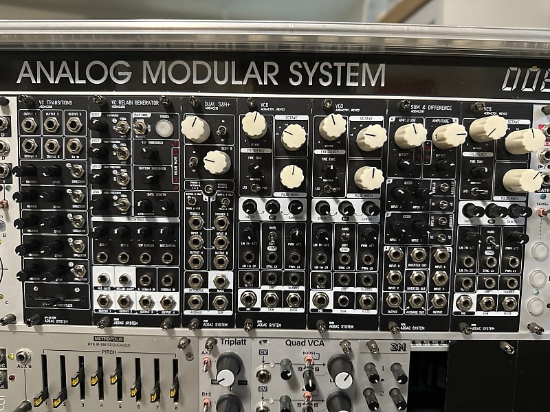 ADDAC (nearly) Full System — 11x Modules !!! | Reverb