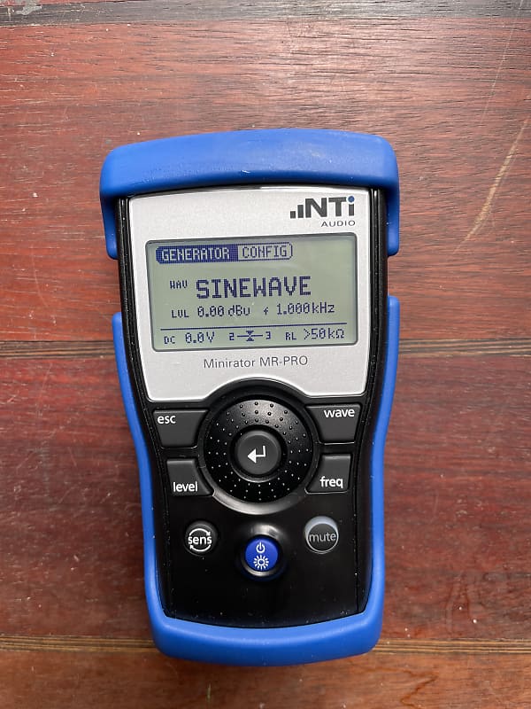 NTI Audio Minirator MR-Pro signal Generator | Reverb