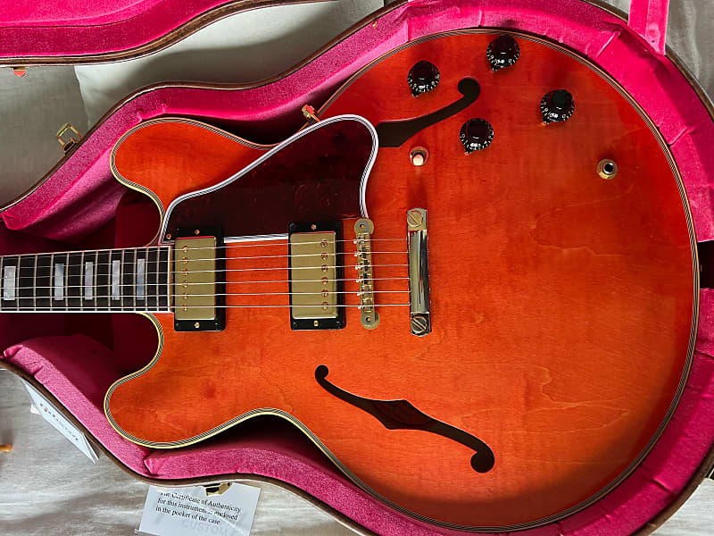 Gibson Custom Shop Murphy Lab 1959 ES-355 Watermelon Red | Reverb