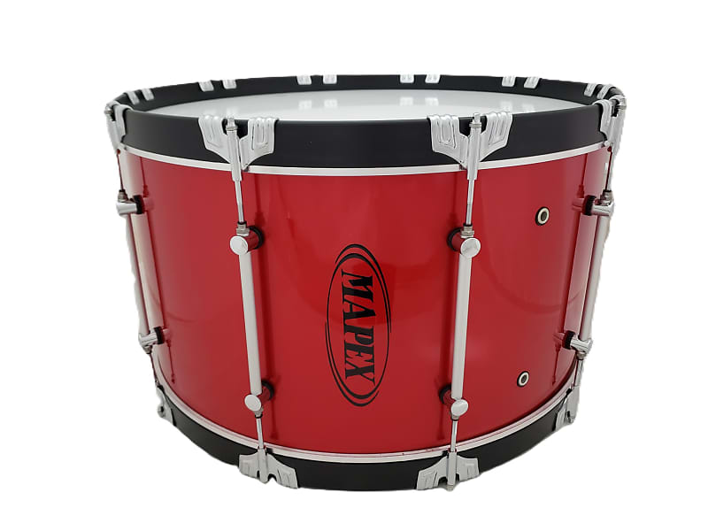 Mapex Quantum MK1 Marching 26" Bass Drum - Red Satin | Reverb