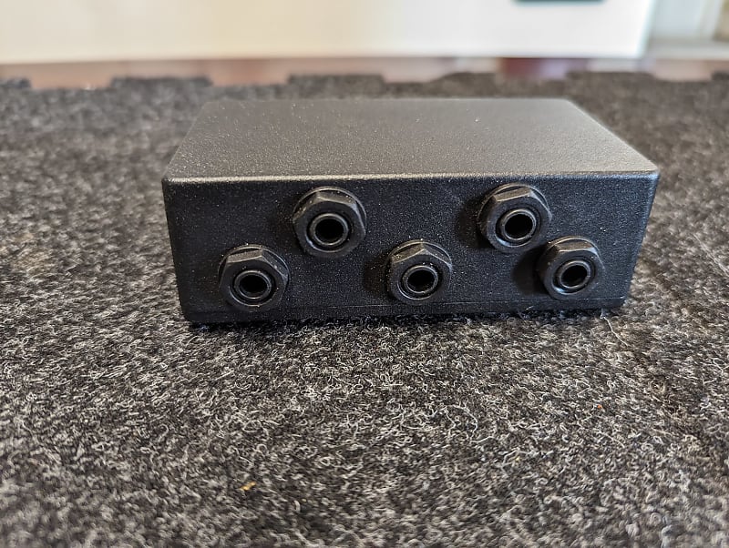 American Loopers 5 Way TRS Junction Box 2023 - Black | Reverb