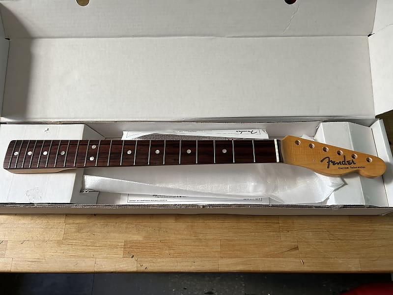 Fender Figured Maple American Original 60's Telecaster Neck | Reverb