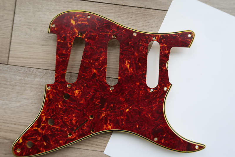 Fender Stratocaster Tortoise guard 59 10 hole Tortoise | Reverb