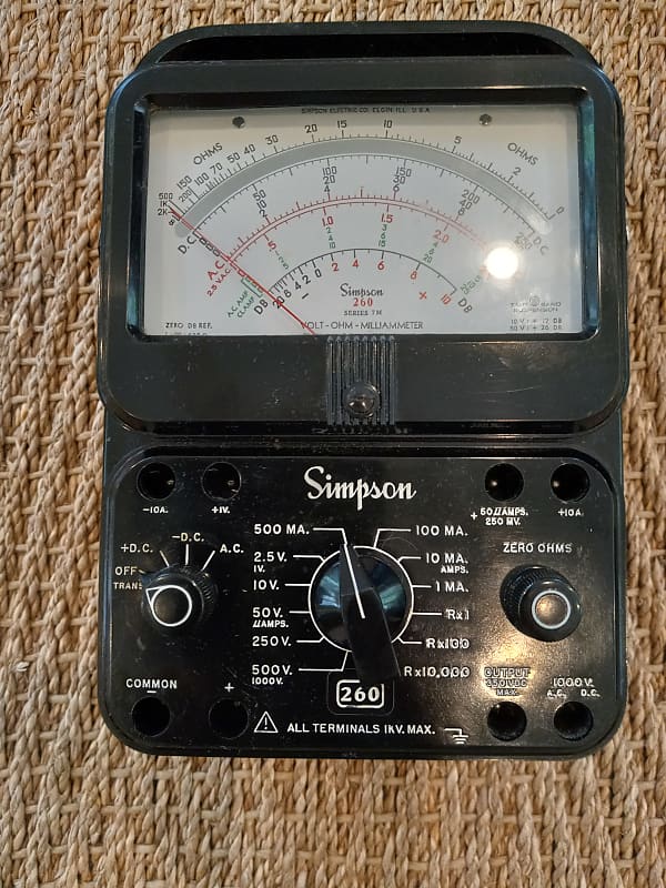 Simpson 260 7M Multimeter | Reverb