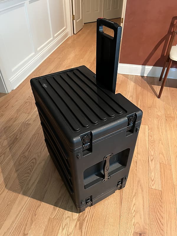 SKB SKB 6U Roto Rolling Rack (1SKB-R6UW) 2021 - Black | Reverb