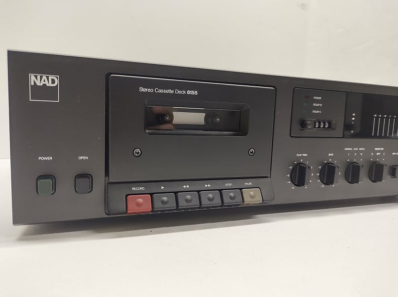 NAD Stereo Cassette Deck 6155 1990's | Reverb