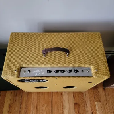 Fender Bassman TV 15 Tweed Bass Tube Preamp Combo Amplifier | Reverb