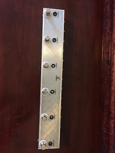 Loop Master 5 Loop Station / plus Bypass Aluminum | Reverb