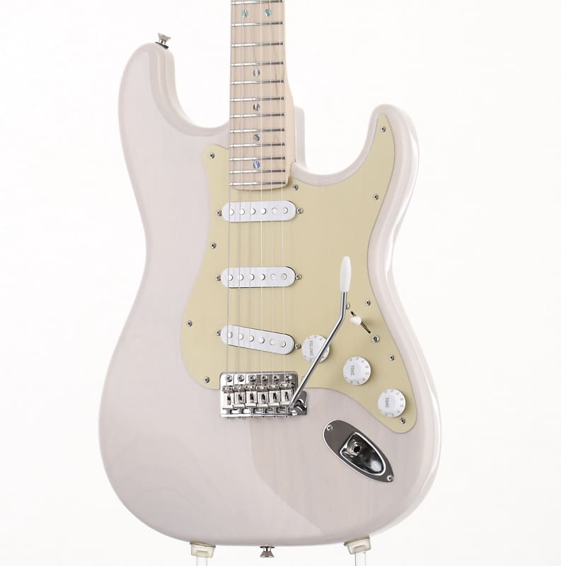 FENDER FSR 1966 Stratocaster Reverse Head US Blonde 2022 [SN | Reverb