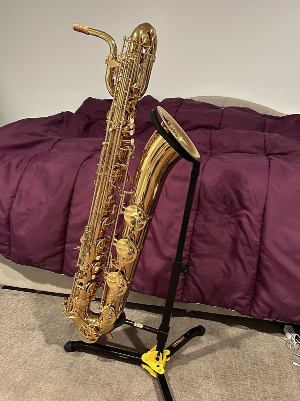 Jupiter Stencil Baritone Saxophone - Brass | Reverb