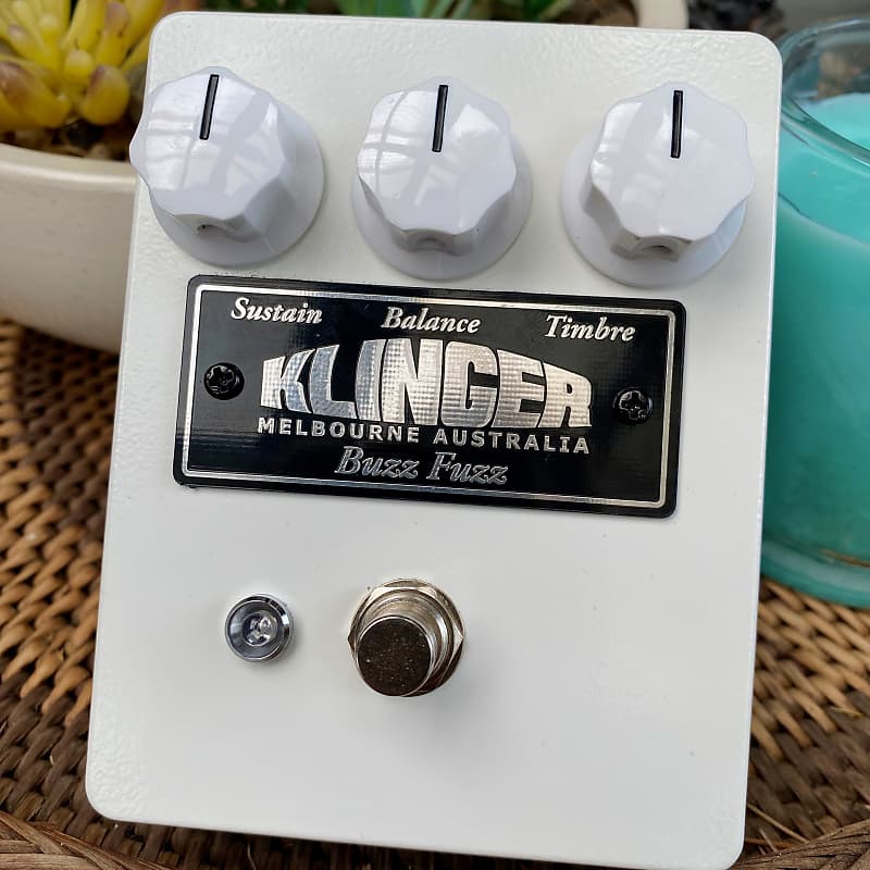 Klinger Buzz Fuzz 2022 White (Last one) | Reverb Australia