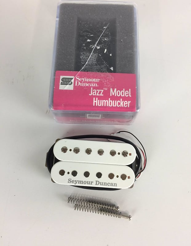 Seymour Duncan SH-2n Jazz Humbucker Neck Pickup, White | Reverb