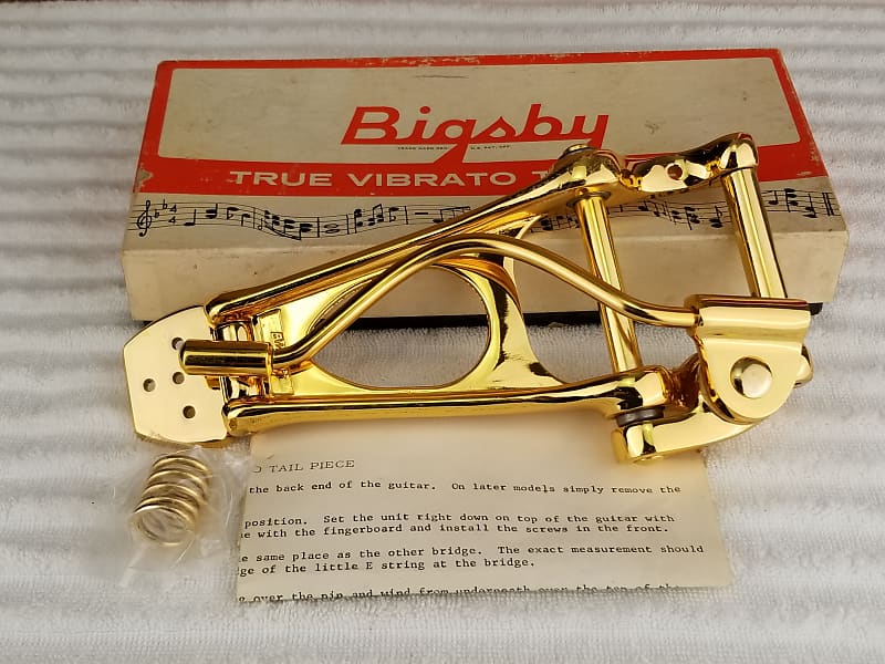 1960s 70s Bigsby B12 Vibrato - In Box - With Screws & Spring | Reverb
