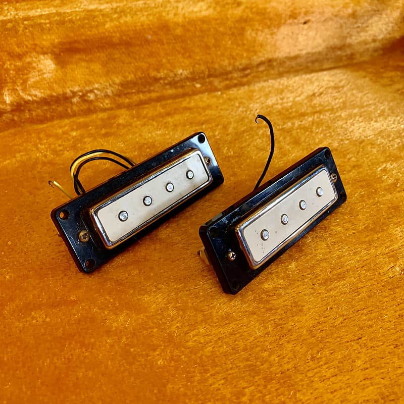 Guild JetStar bass pickups c 1965 White dearmond Rowe jet | Reverb