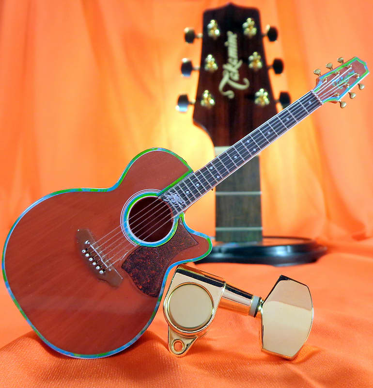 Takamine G Series TGP0550G Tuners Gold / Set of 6 | Reverb