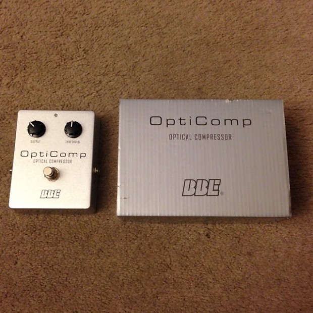 BBE OptiComp Optical Compressor Pedal | Reverb