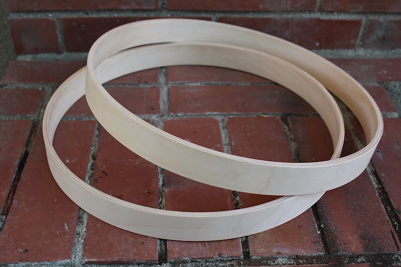 SALT 15" Maple Counter Hoops Raw Maple | Reverb