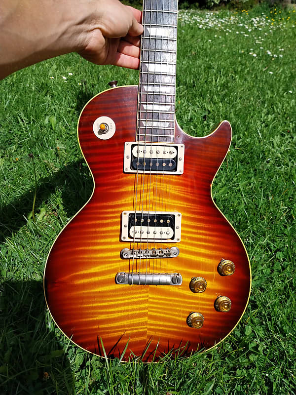 Gibson Custom Shop Les Paul R9 Brazilian 2002 Bourbon Burst | Reverb