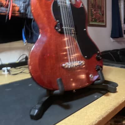 1963 Gibson EB-0/Baritone guitar conversion | Reverb
