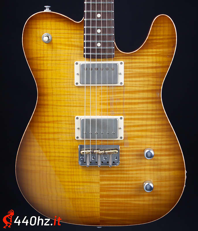 Patrick James Eggle OZ T Drop Top - Lemon Burst | Reverb