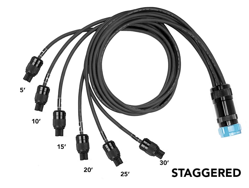 Elite Core SOCAPEX SOCO 19 PIN to 6 IEC Female Breakout | Reverb