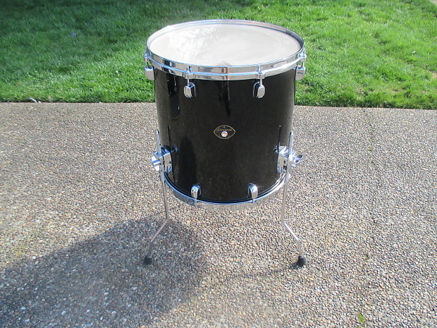 Tama Starclassic 16 x 16 Floor Tom, All Birch, Piano Black | Reverb