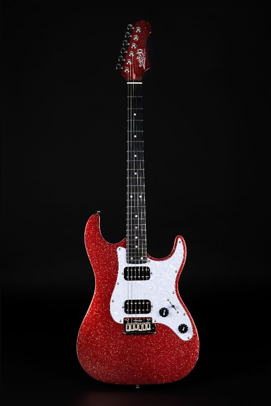 Jet Guitars JS-500 in Red Sparke | Reverb