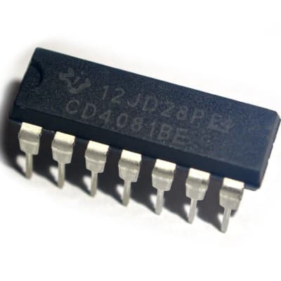 Texas Instruments CD4081BE CD4081 CMOS Quad 2-Input AND Gate | Reverb