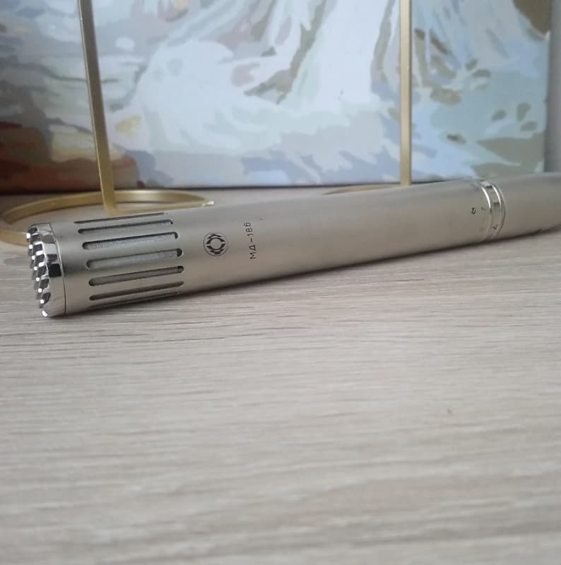 Soviet Oktava MD-186 USSR dynamic Microphone 1991 XLR (FOR | Reverb