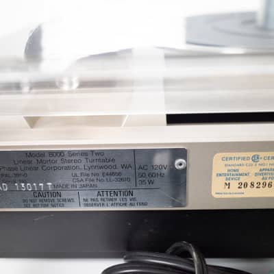 Phase Linear Model 8000 Series 2 1980 - Silver Matte | Reverb