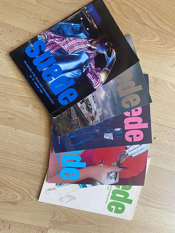 Suede - Official Fan Magazine - x 5 | Reverb