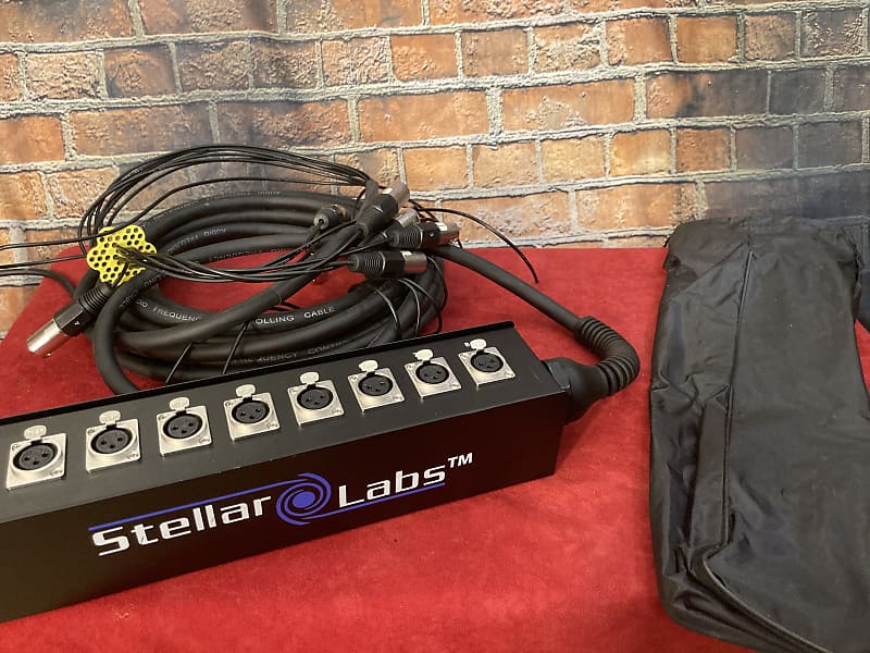 Stellar Labs 8 Port XLR Cable Snake | Reverb