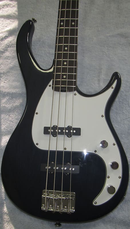 Peavey Milestone III bass 2000's - Transparent blue W/gig | Reverb