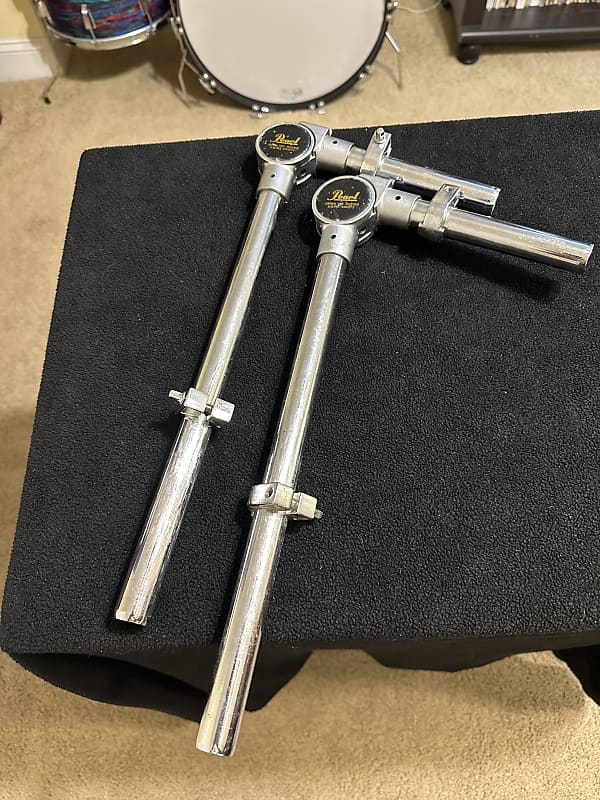 Pearl Rack Tom Arms 1980’s/1990’s - Chrome | Reverb
