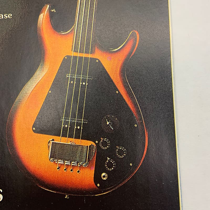 Gibson Ripper Fretless Dealer Sheet 1975 | Reverb