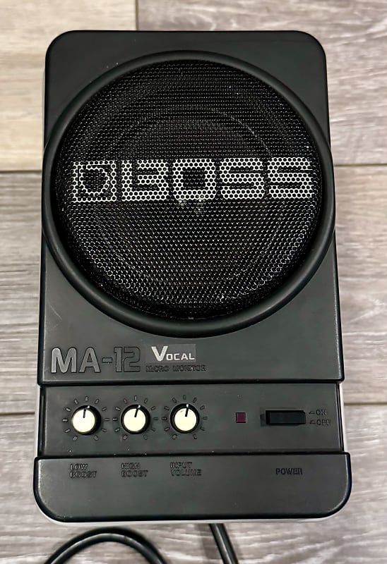 Boss Micro Monitor Pair MA-12V 1980s? | Reverb