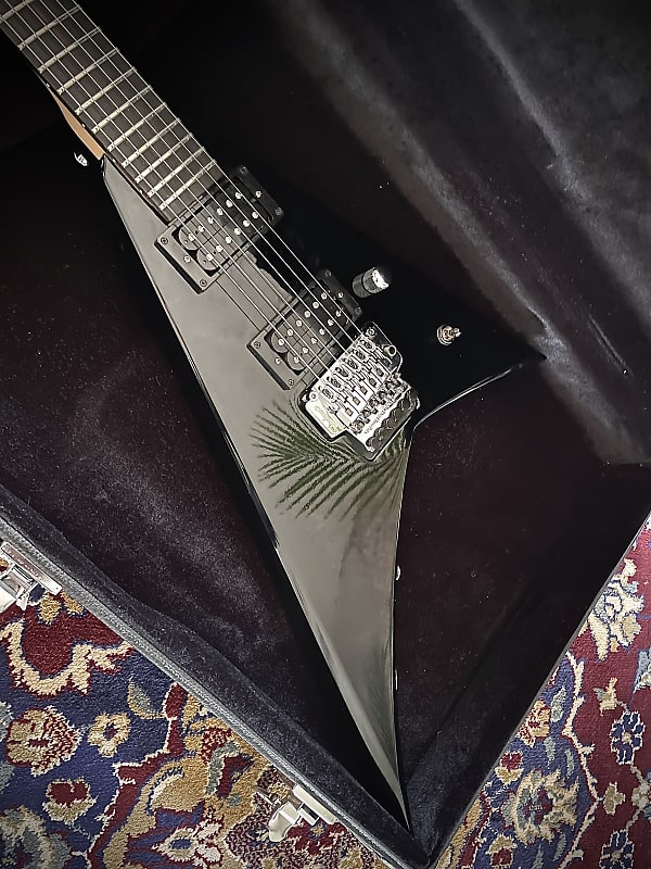 1997 Jackson USA RR2 Randy Rhoads V - Black - RARE 1 Year | Reverb