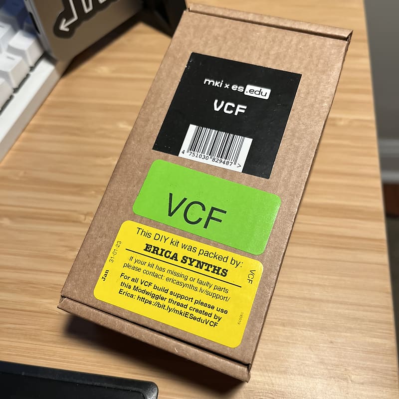 Erica Synths DIY VCF Kit 2023 - Black | Reverb