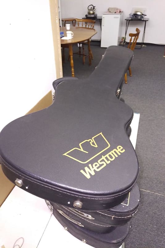 Westone Bass Guitar Case 1986? Black | Reverb UK
