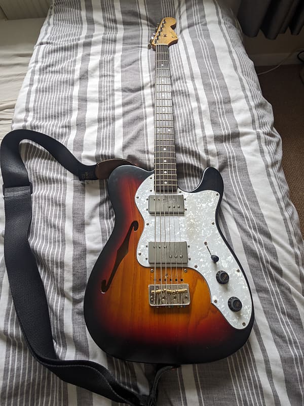 Custom Built Telecaster Bass VI 30" | Reverb