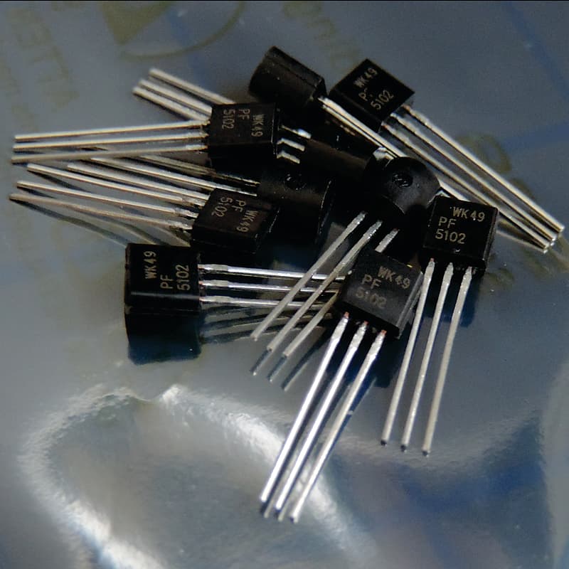 PF5102 JFET 10 Pieces Low Noise Transistor ON | Reverb