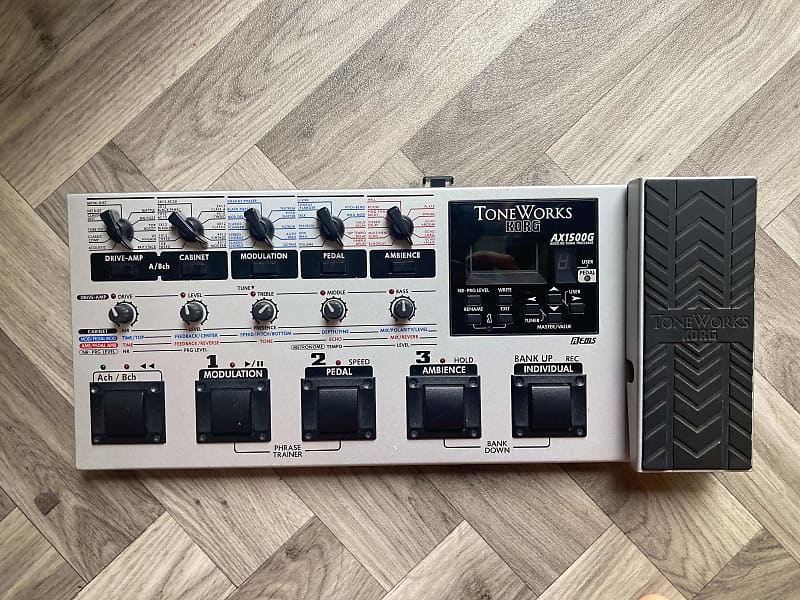 Korg ToneWorks AX1500G Modeling Signal Processor - Silver | Reverb