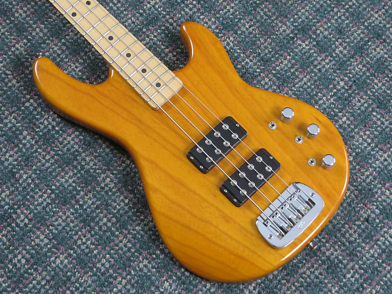 2002 G&L USA L2000 4-String Bass Satin Amber! w/OHSC | Reverb