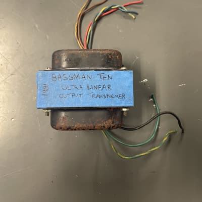 1981 Schumacher Fender Bassman Ten Ultra Linear Output | Reverb