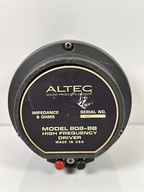Altec Lansing 808-8B Horn Driver | Reverb UK
